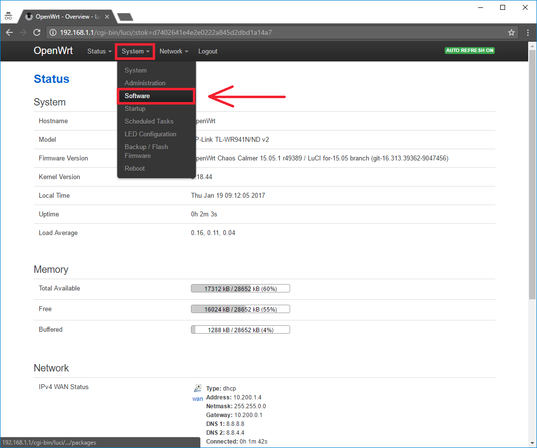OpenWRT Filtering Module Setup Guide